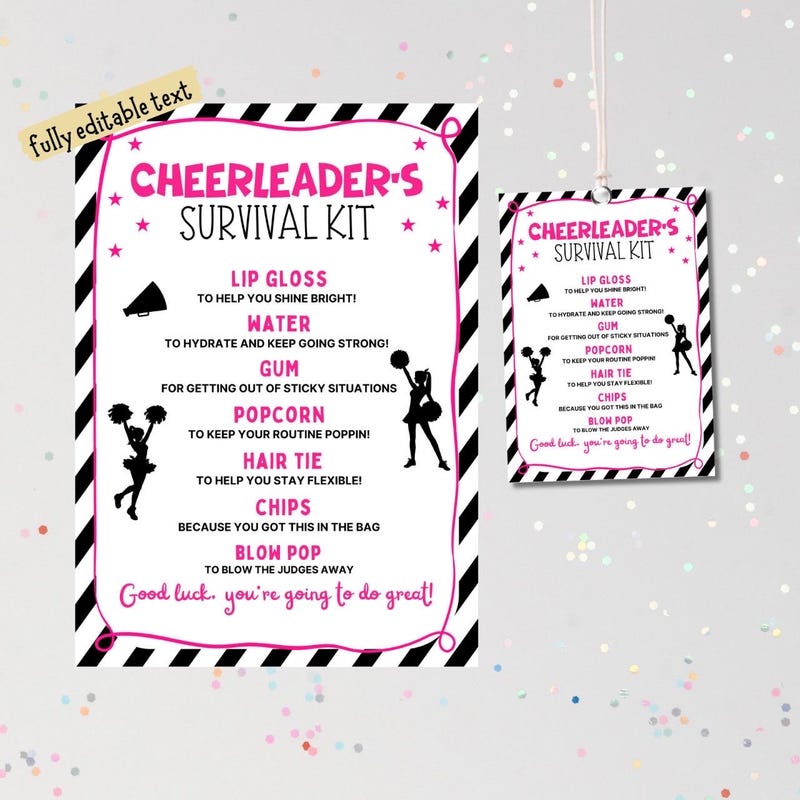 Cheer Goodie Bags Ideas - Etsy