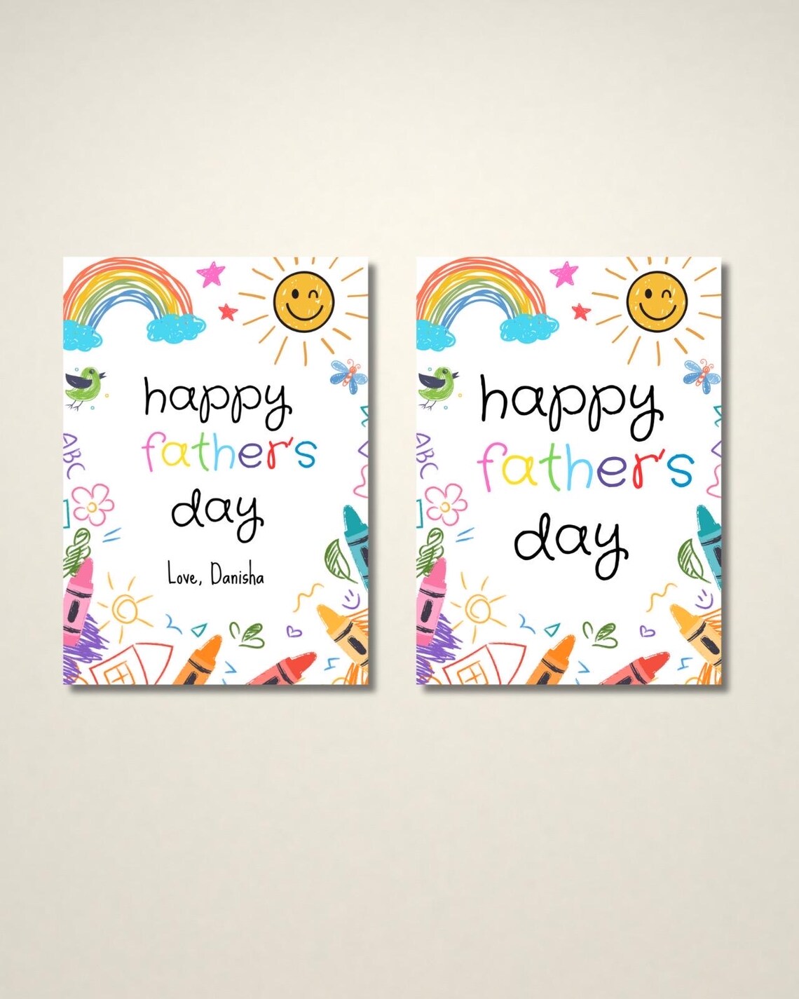 Printable Father's Day Gift Tag, Happy Fathers Day Tag, Fathers Day ...