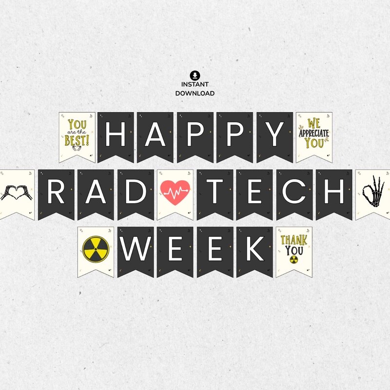 Rad Tech Week Banner - Etsy
