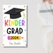 PRE-K Graduation Tags, Congratulations PRE-K Graduation Gift Tags, Pre ...