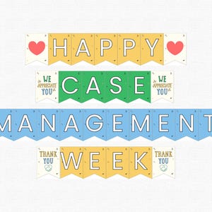 Happy Case Management Week Banner - Etsy