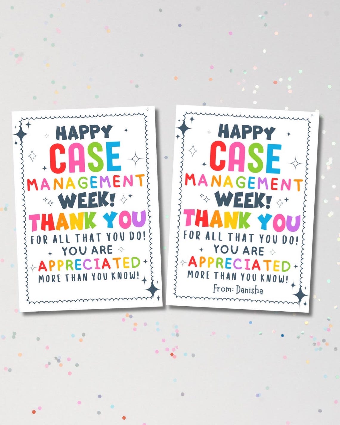 Happy Case Management Week Gift Tags Printable, Case Management Week ...
