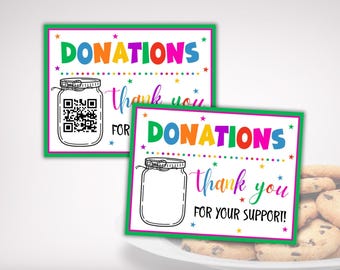 Donations Sign, Donate Cookies Military Troops, Local Heroes, Children ...