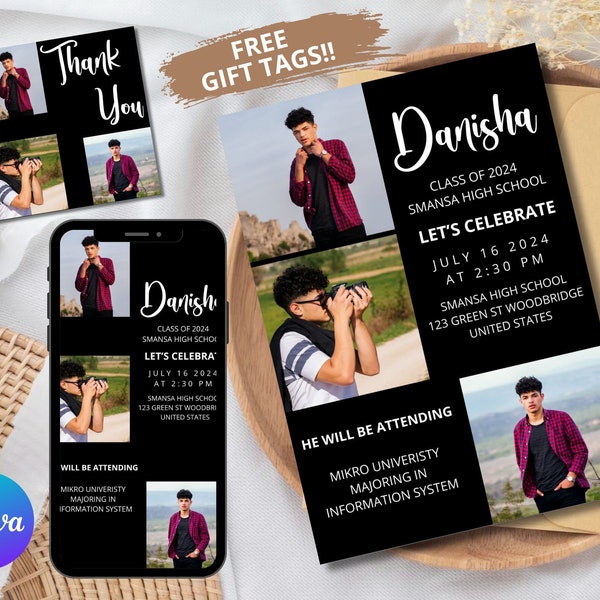 Senior Announcement - Etsy