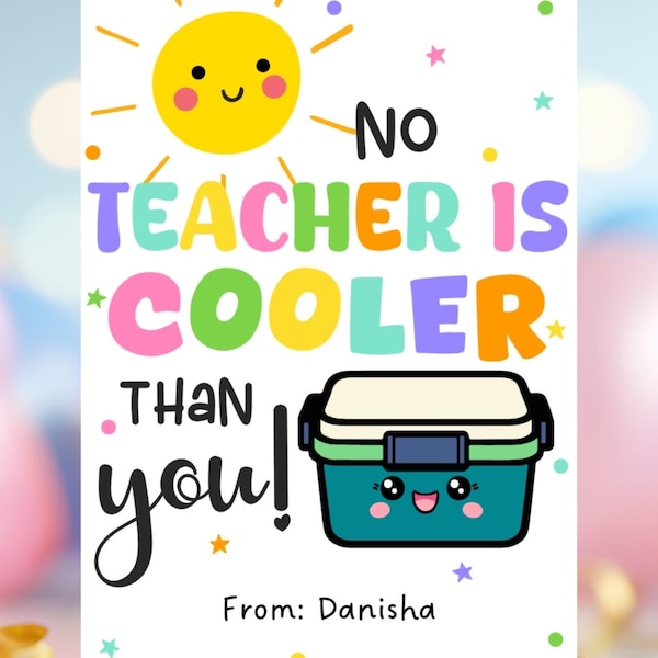 Cooler Teacher Gift Tags - 60+ Gift Ideas for 2026