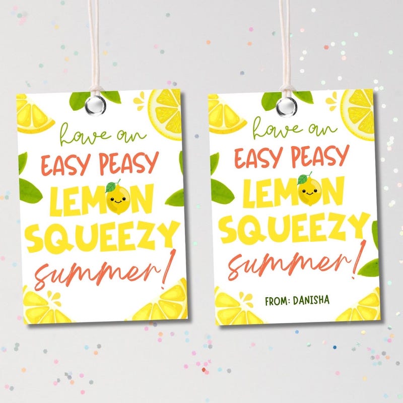 Lemonade Party Favor - Etsy