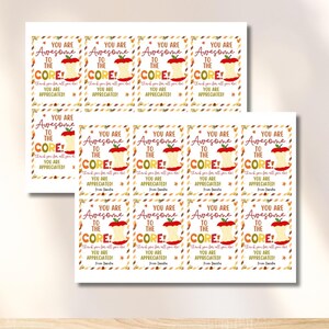 Teacher Appreciation Week Tag Printable, Apple Teacher Appreciation Tag ...