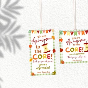 Teacher Appreciation Week Tag Printable, Apple Teacher Appreciation Tag ...