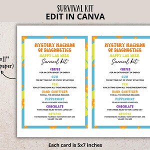 Lab Week 2025 Printables: Banner, Cupcake Toppers, Gift Tags (digital ...