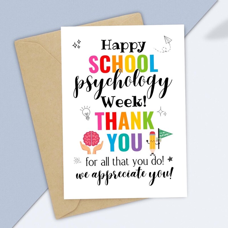 Thank You Pta Cards Etsy Thank You Pta Cards Etsy