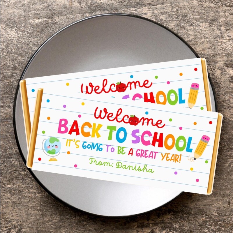 Candy Bar Wrapper - Etsy