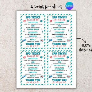 Sterile Processing Survival Kit , Sterile Processing Tech Gift Tag, SPD ...