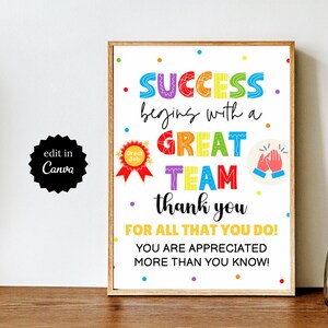 Employee Appreciation Day Sign Printable / Employee Appreciation Day ...