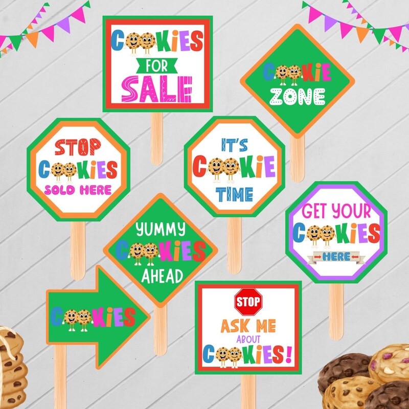 Cookie Booth Sign - Etsy