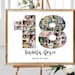 18th Birthday Photo Collage, Number 18 Pictures Collage, Anniversary ...
