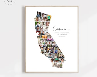 California Collage - Etsy