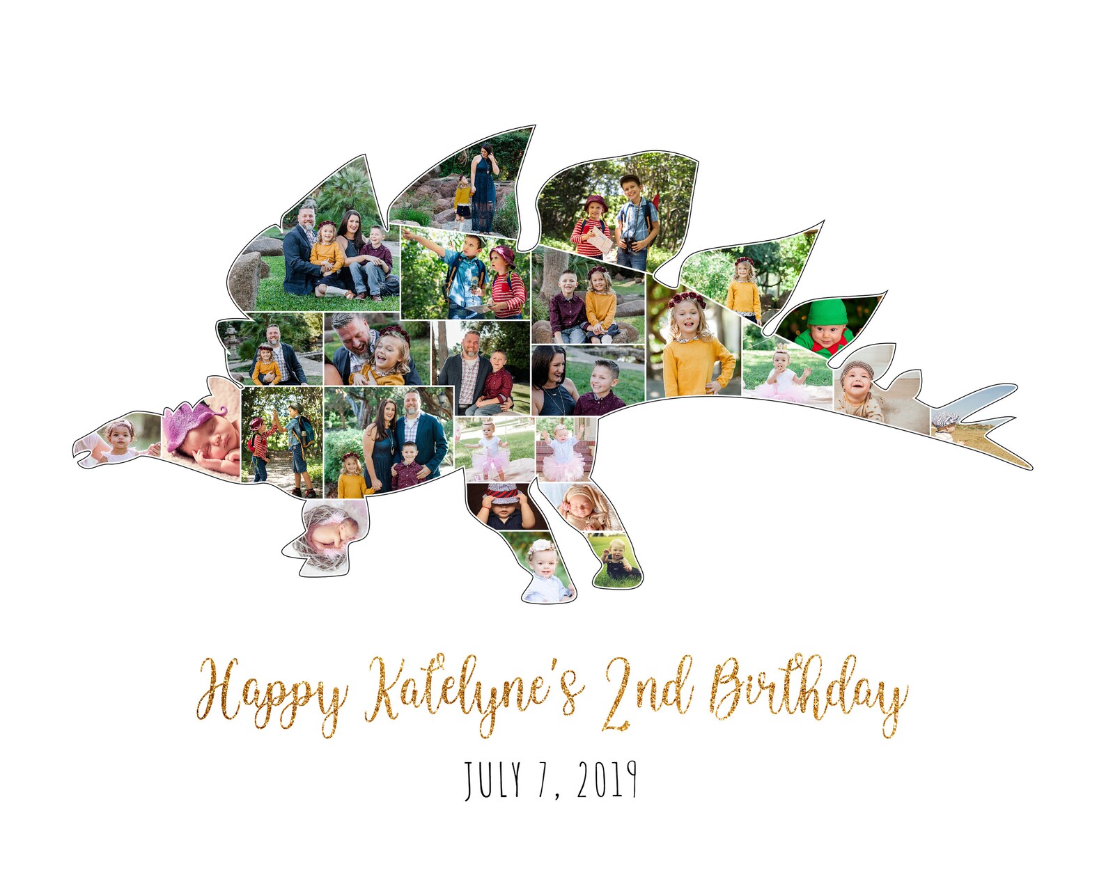 Dinosaur Picture Collage Dinosaur Photo Collage Dinosaur - Etsy