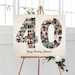 40th Birthday Photo Collage, Number 40 Collage Wall Art, Anniversary ...