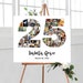25th Birthday Photo Collage, Number 25 Anniversary Poster With Photos ...