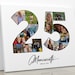 25th Birthday Photo Collage Number 25 Picture Collage Custom - Etsy