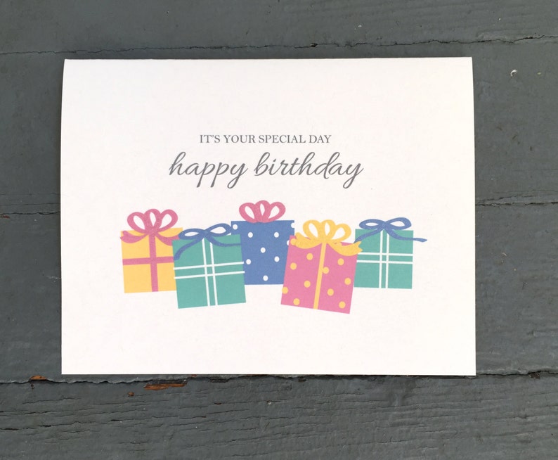 Happy Birthday Card Set Set of 8 - Etsy