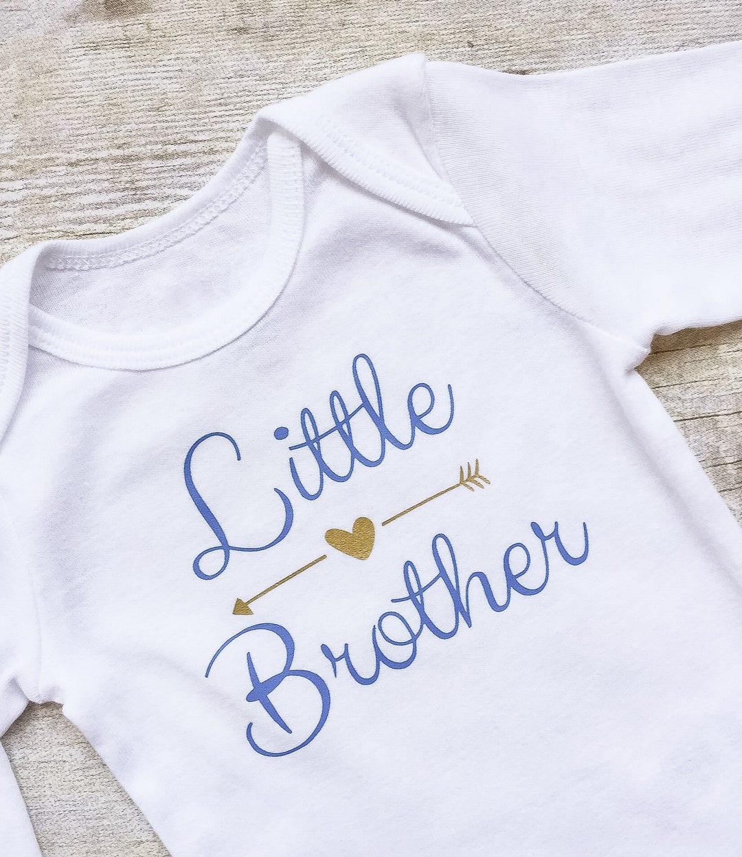 LITTLE BROTHER Baby Boy Bodysuit, Little Brother Clothes, Newborn ...