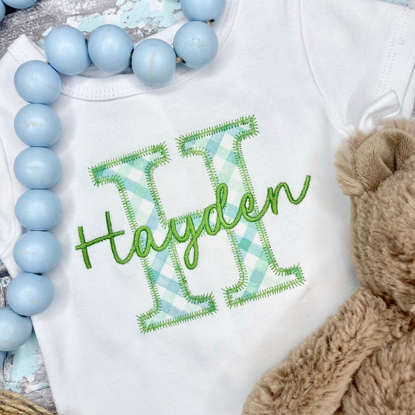 Monogram Baby Boy - Etsy