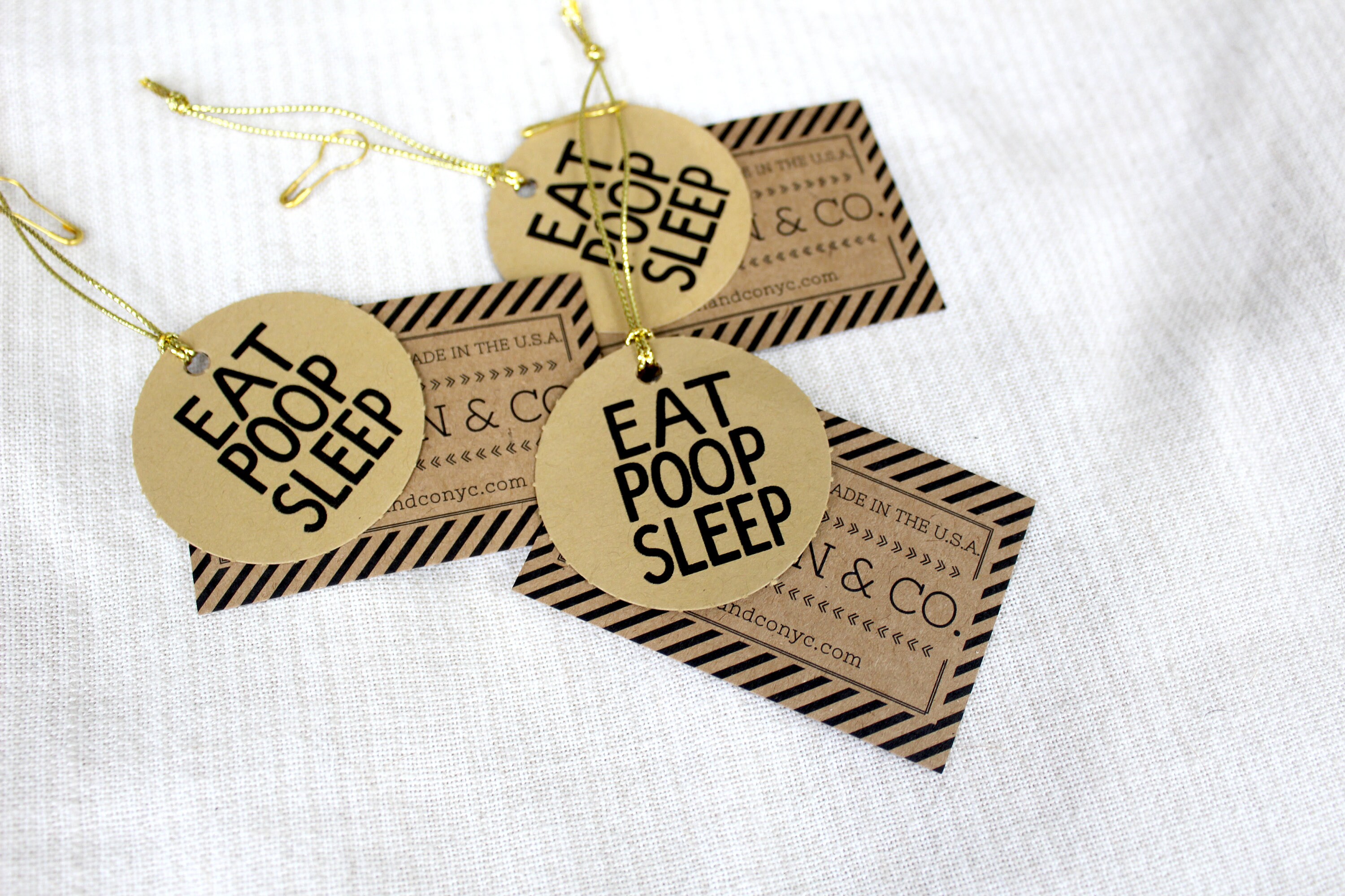 EAT POOP SLEEP Mini Throw Blanket Black and White Cotton | Etsy