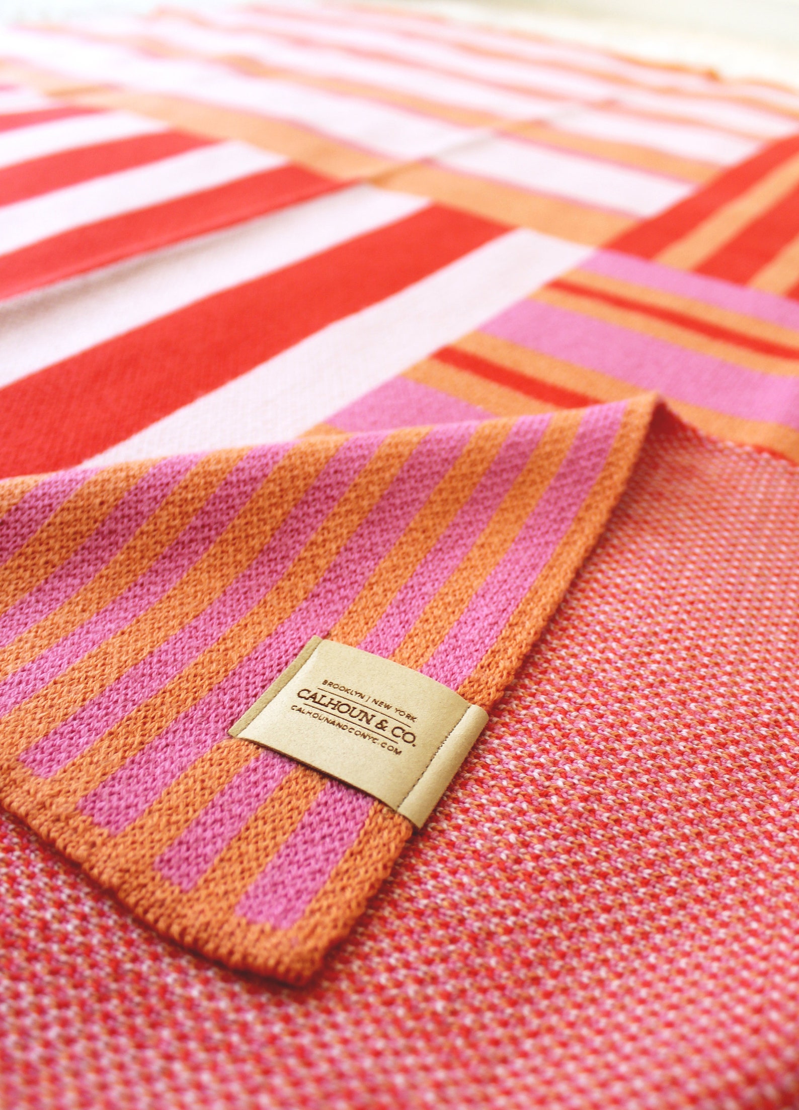Pink and Red Stripes Patchwork Mix and Match Merino Wool - Etsy