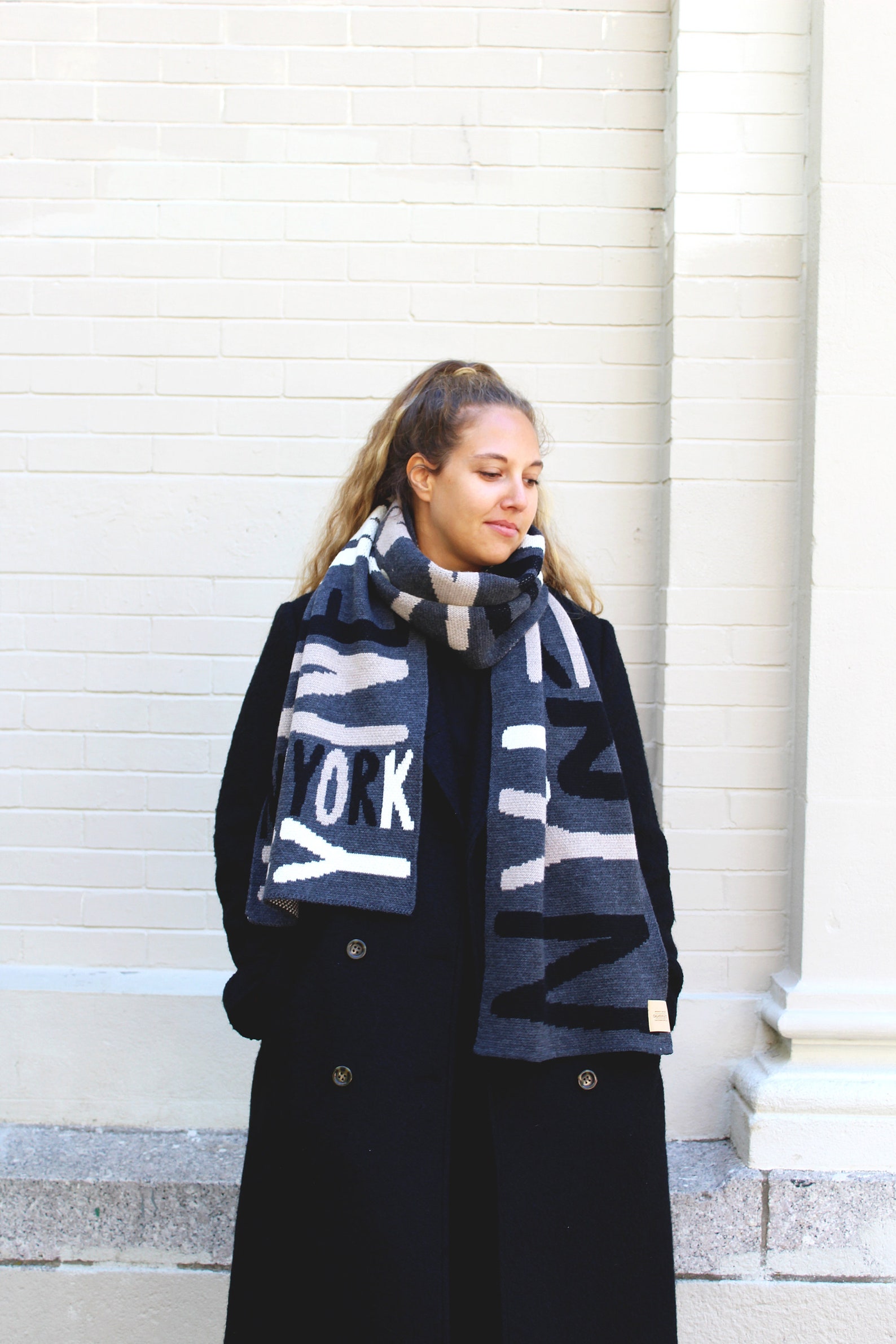 New York NY Scarf NYC Cozy Merino Wool NY Gifts Made in - Etsy