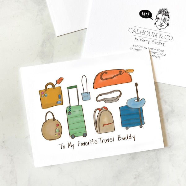 Travel Greeting Cards - Etsy