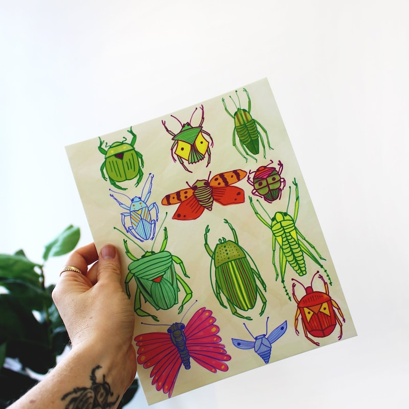 Insect Wall Hanging - Etsy