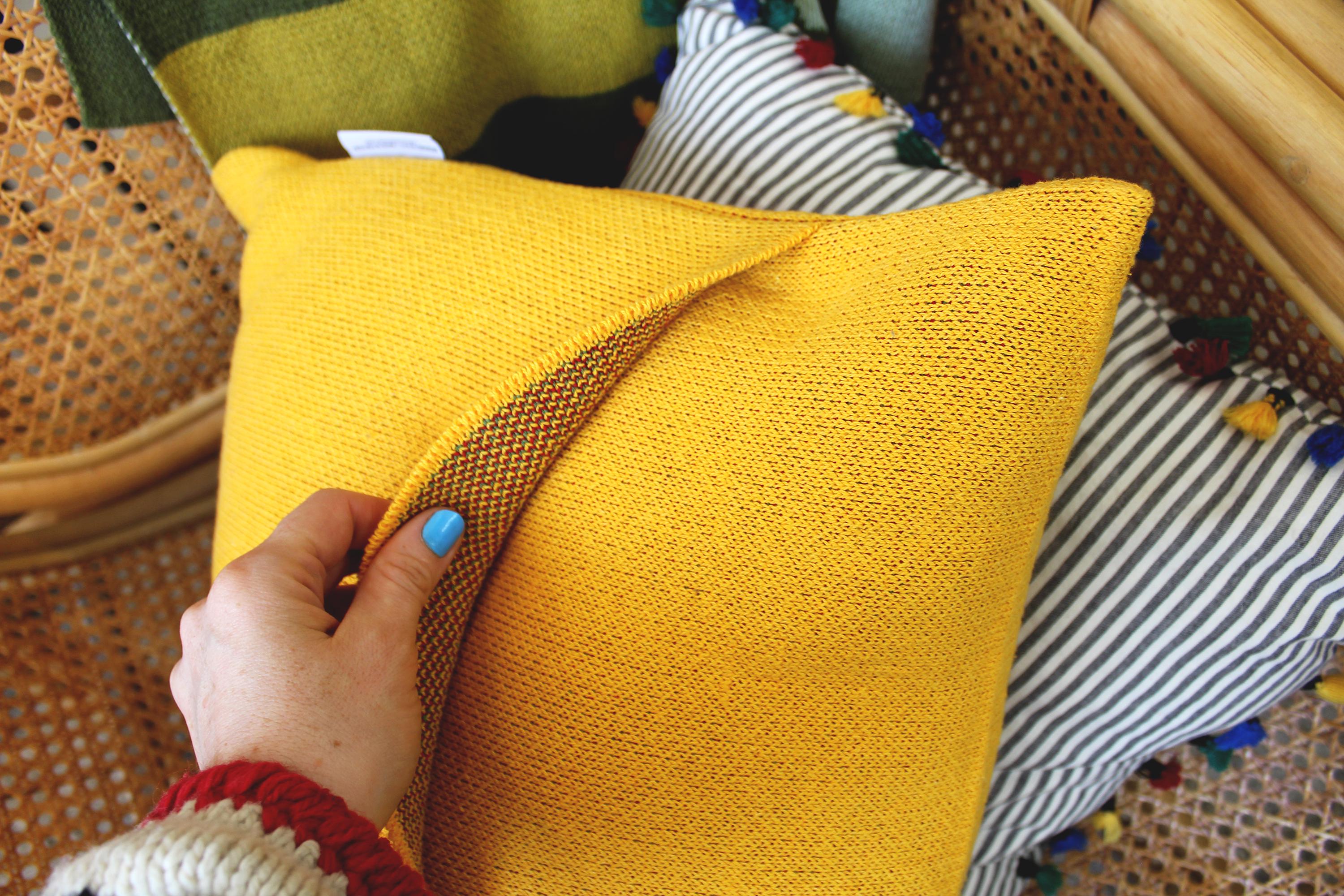 Knit Tomato Pillow Cover With Insert | New Design - Etsy