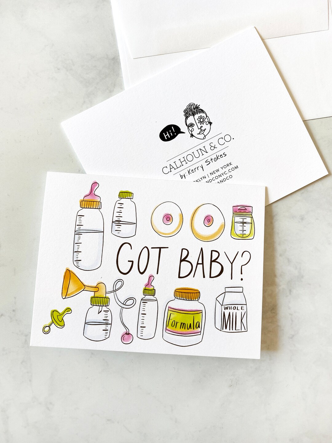 Got Baby Greeting Card - Baby Shower Greeting Card - Gift - New Mom ...