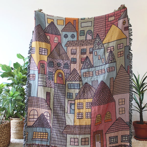 Bohemian Throw Blanket - Etsy