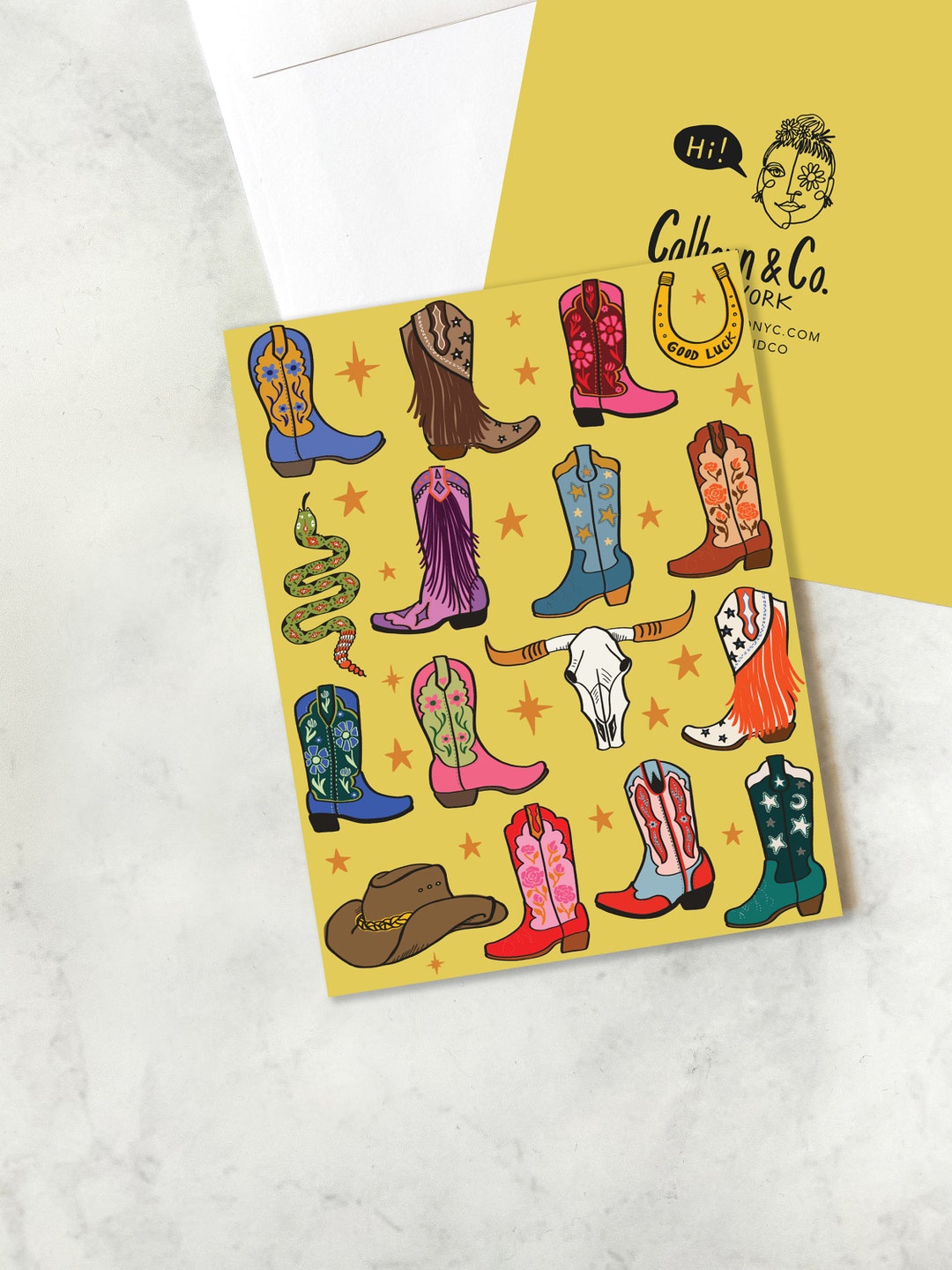 Howdy Cowgirl! Greeting Card - Western Greeting Card - Gift - Western ...