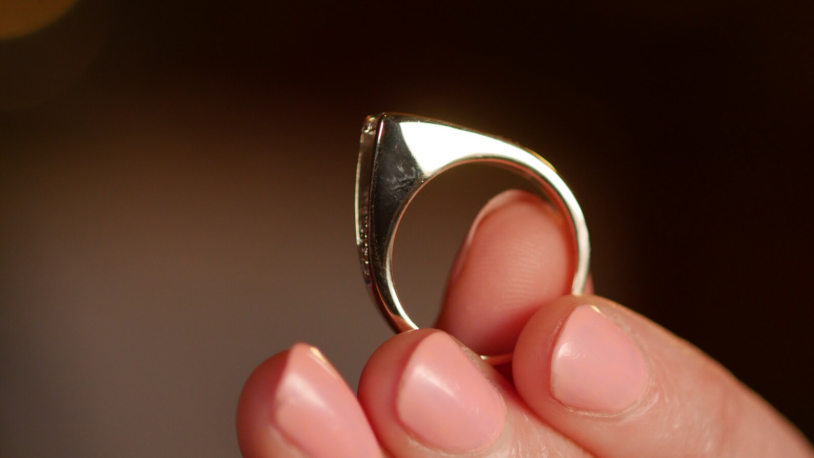 14k Gold 1980s Marquise Tension Mount Spectacular Engagement | Etsy