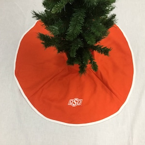 OSU - Oklahoma State University Christmas Tree Skirt MINI - Etsy