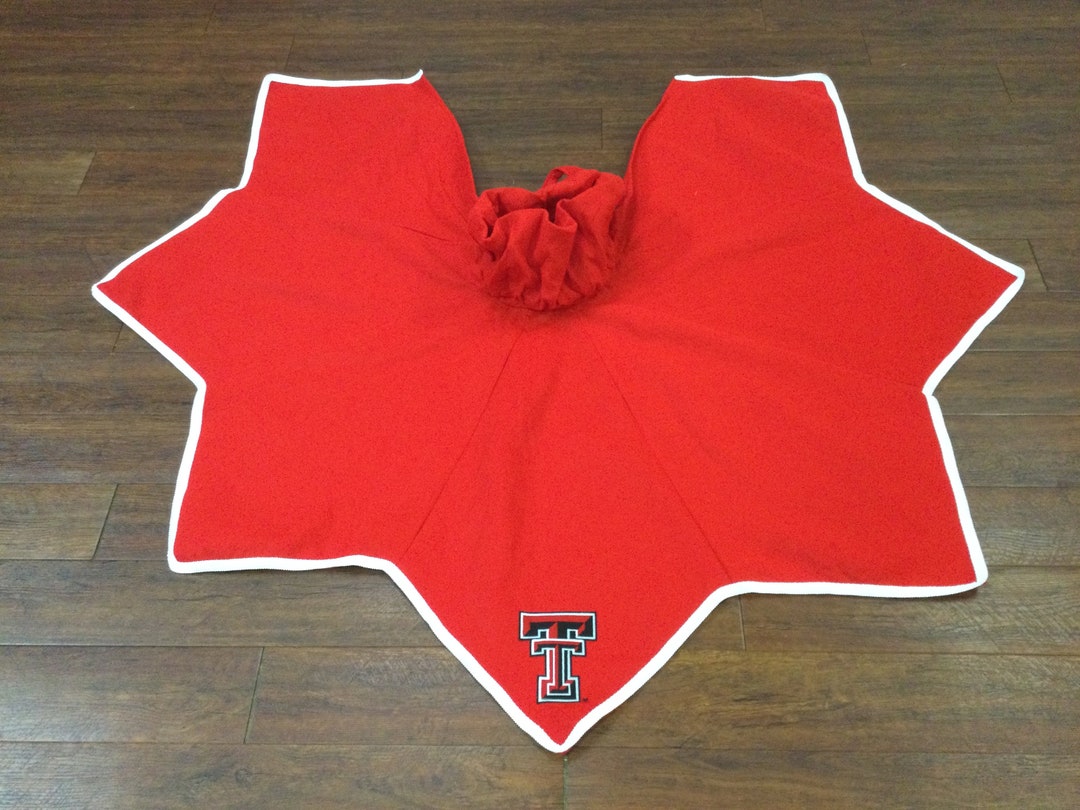 Texas Tech University Christmas Tree Star Skirt Medium - Etsy