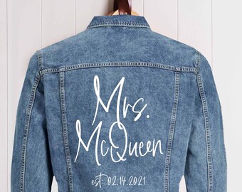 Custom Jacket Decal | Etsy