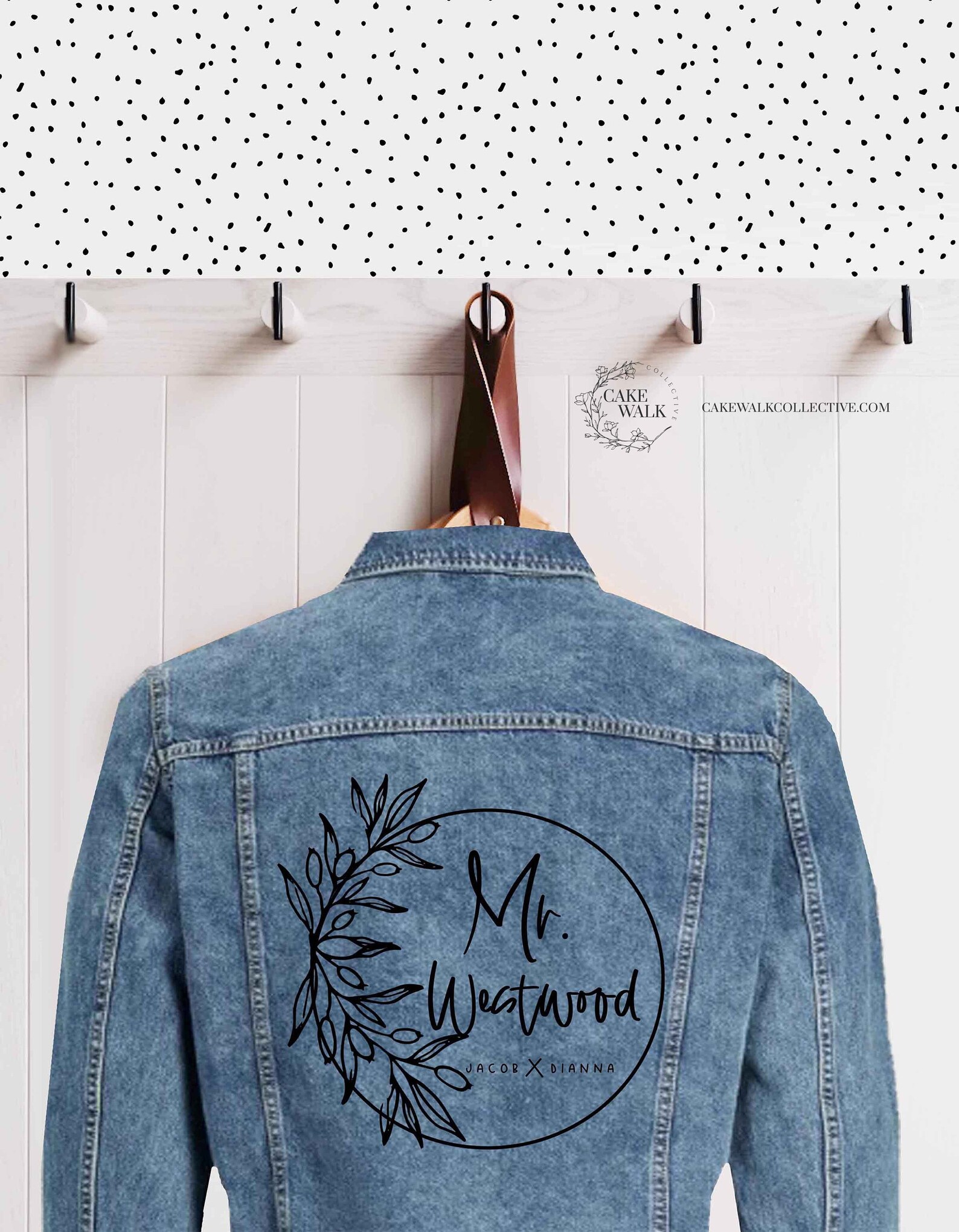 Mr and Mrs Custom Jacket Decals/ Custom Name Denim Jackets/ - Etsy Canada