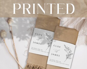 Blanket Labels Custom Scarf Wrap Pashmina Labels Paper - Etsy