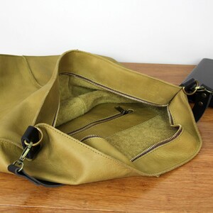 Everyday Shoulder Bag Zip Close Oversized Hobo Bag Slouchy Tote Full ...