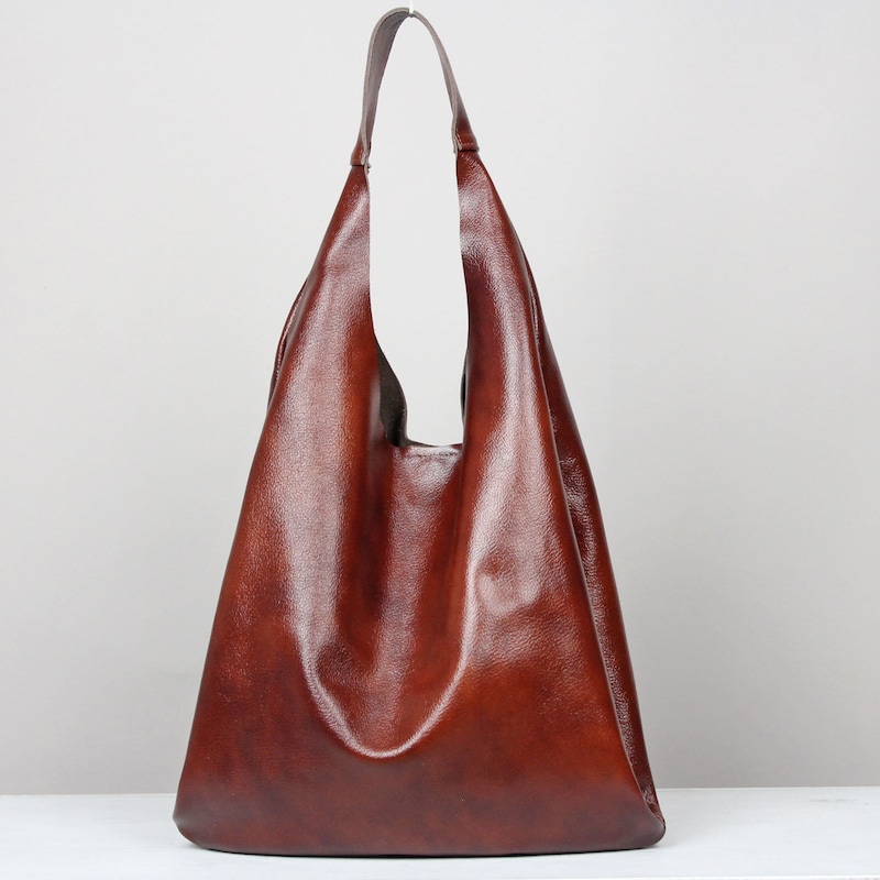 Unlined Leather Bag - Etsy