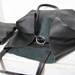 New Extra Large Work Tote Bag, Leather Black Shopper Bag, Everyday ...