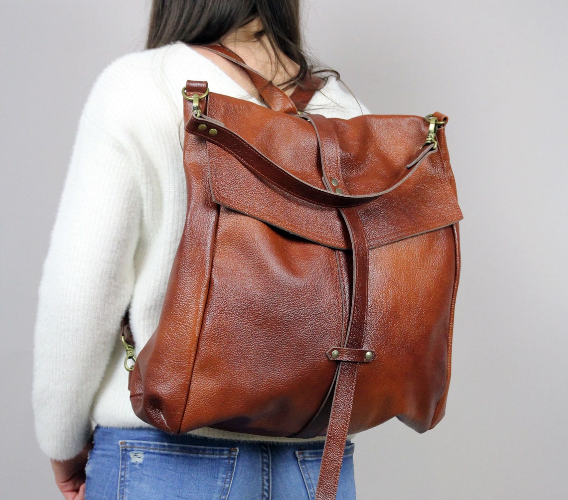 Oversized Backpack Carryall Bag Convertible Backpack - Etsy