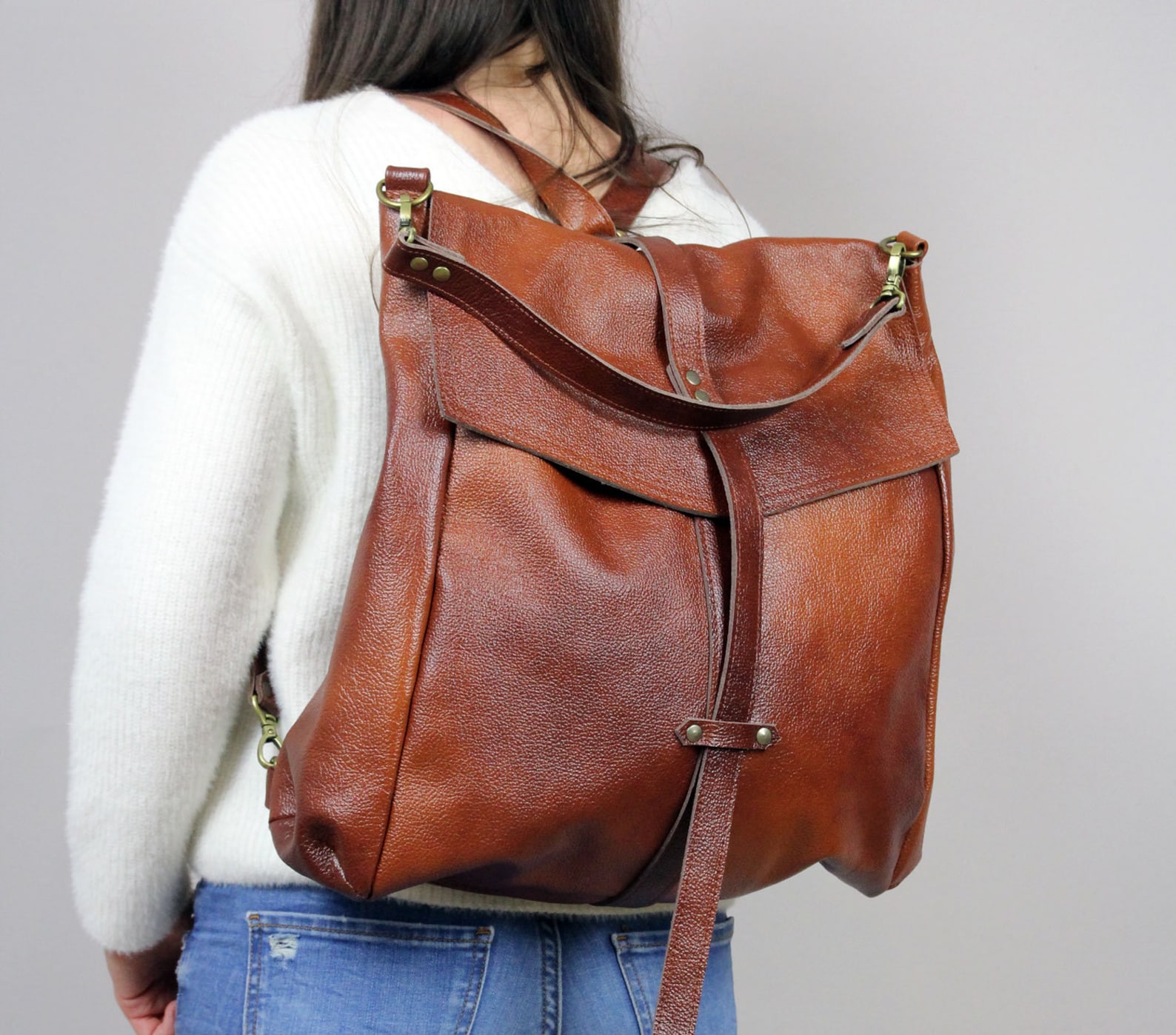 Oversized Backpack Carryall Bag Convertible Backpack - Etsy