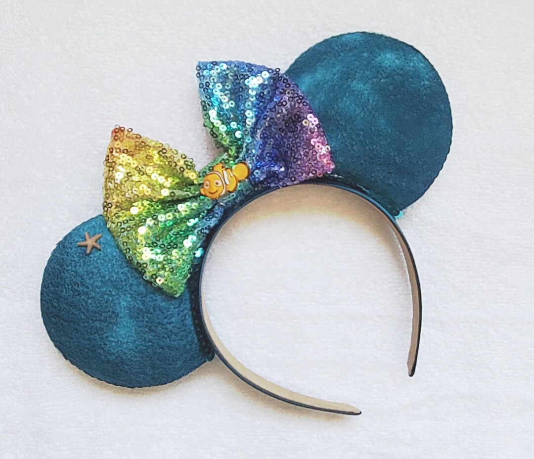 Finding Nemo Mouse Ears Dory Mouse Ears Disney Gift for Her Mickey Ears ...