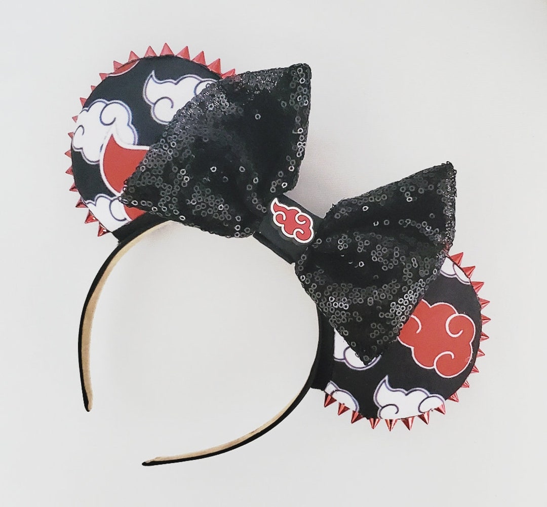 Akatsuki Anime Naruto Villain Mouse Ears Disney Ears Disney Gift for ...