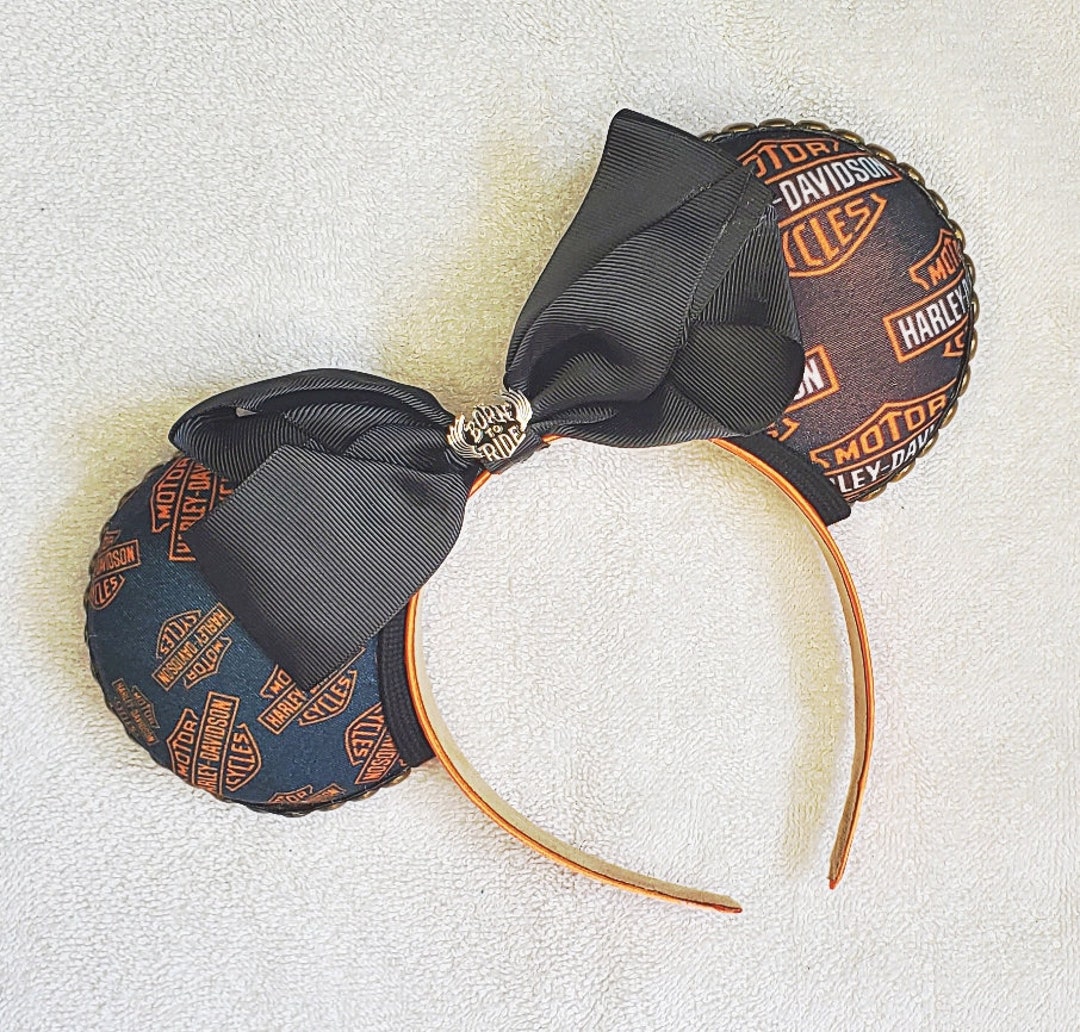 Harley Davidson Mouse Ears Mickey Ears Motorcycle Enthusiast Mickey ...
